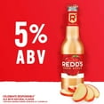 Redd's Hard Apple Beer, 12 Pack, 12 fl oz Glass Bottles, 5.0% ABV ...