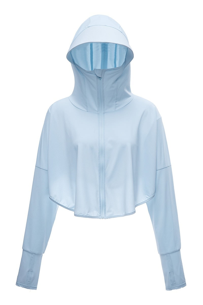 UV Protection Sun Hoodie for Women, UPF 50+ Sun-Proof Clothing with ...