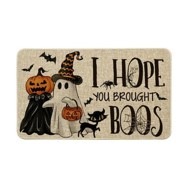 Artoid Mode Maple Leaves Hello Fall Welcome Mat, Farmhouse Style Low ...