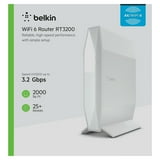 Belkin AX3200 High Speed Wireless Internet Network WiFi 6 Router for ...