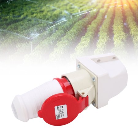 Industrial Plug Socket 380-415V 32A 4Pin 3P+E IP44 Waterproof Mounted ...