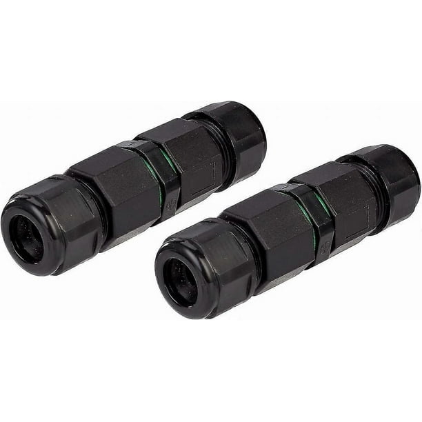 Jinyi Outdoor Cable Connector - 2-pack Ip68 3 Pole Junct Box-connector ...