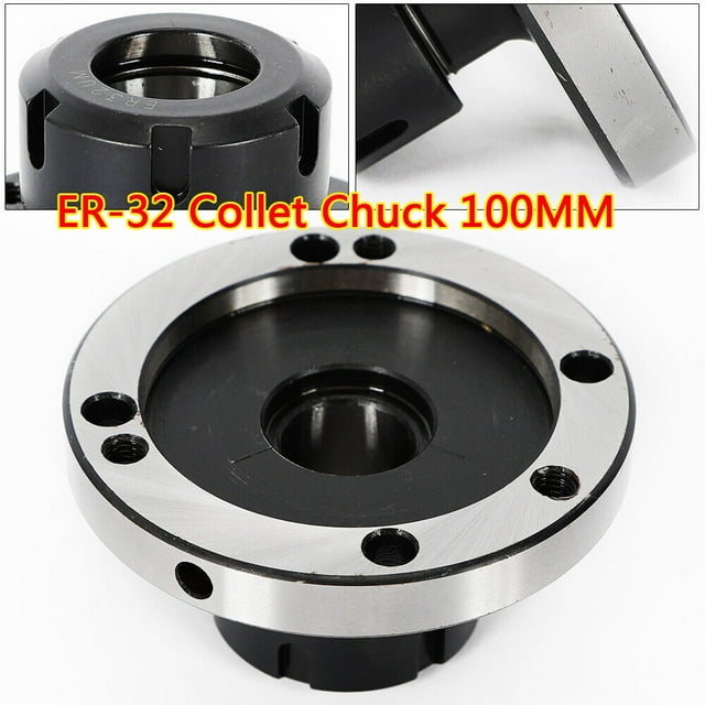 ER-32 Collet Chuck 100MM DIAMETER Compact Lathe Tight Tolerance For ...
