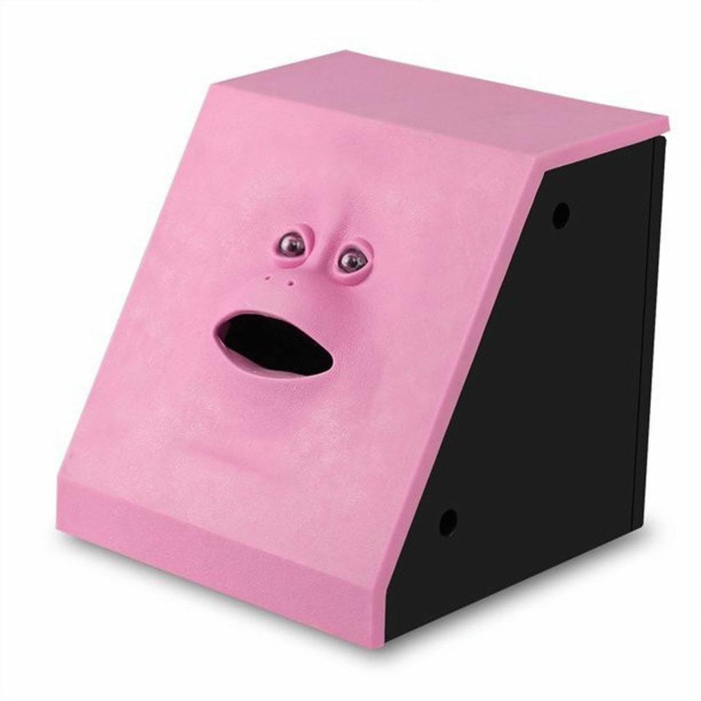 LUNA Piggy Bank Face Bank Creative Electric Sensor Face Piggy Bank ...