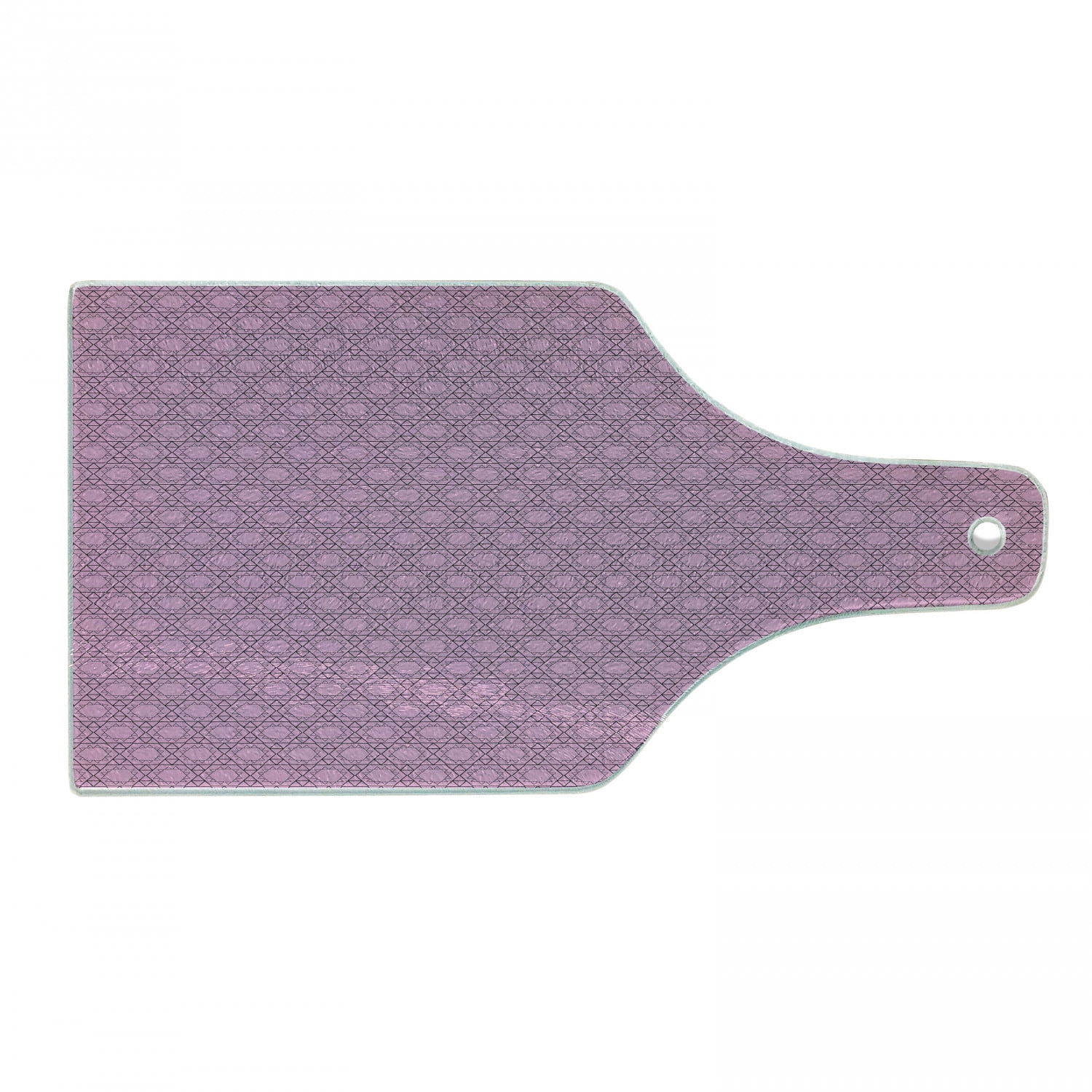 Geometric Cutting Board, Abstract Pattern with Outline Triangles and ...