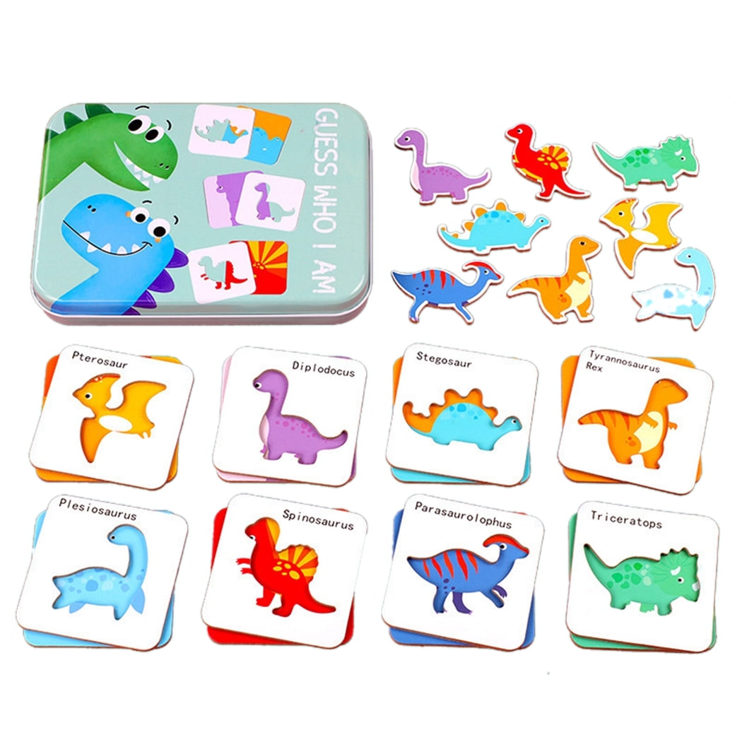 Click here for Nobrand Dinosaur Learning Card Game Creative Anima... prices