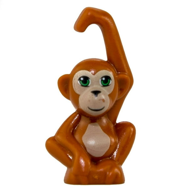 LEGO Animal Monkey / Orangutan, Friends, Baby with Bright Green Eyes ...