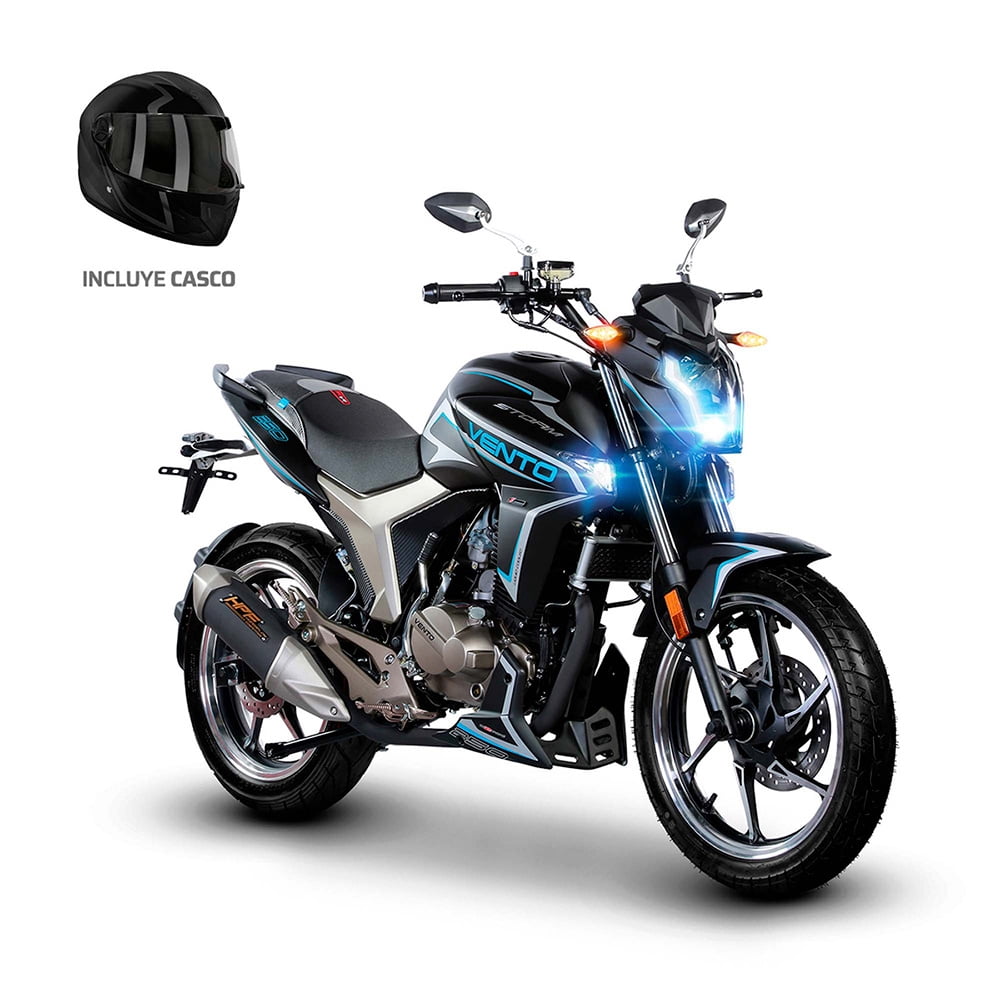 Motocicleta Vento Storm Urban Sport Negro 250 CC 2023 | Walmart en línea