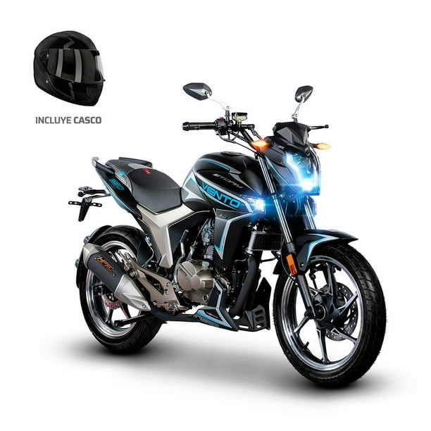 Motocicleta Vento Storm Urban Sport Negro 250 CC 2023 | Walmart en línea
