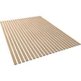 Ekena Millwork 94"H x 3/8"T Adjustable Wood Slat Wall Panel Kit w/ 2"W ...