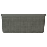 Curver Jute Small Long Grey Half Bin - Walmart.com