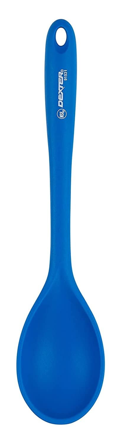 Dexter-Russell 91531 - 11 1/2" Silicone Spoon with Cool Blue - High ...