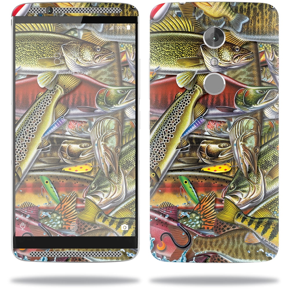 Skin Decal Wrap Compatible With ZTE Axon 7 Fish Puzzle - Walmart.com