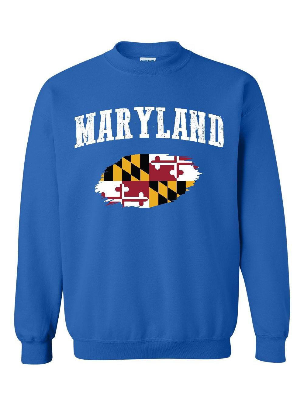 Mens Sweatshirts and Hoodies - Maryland Flag - Walmart.com
