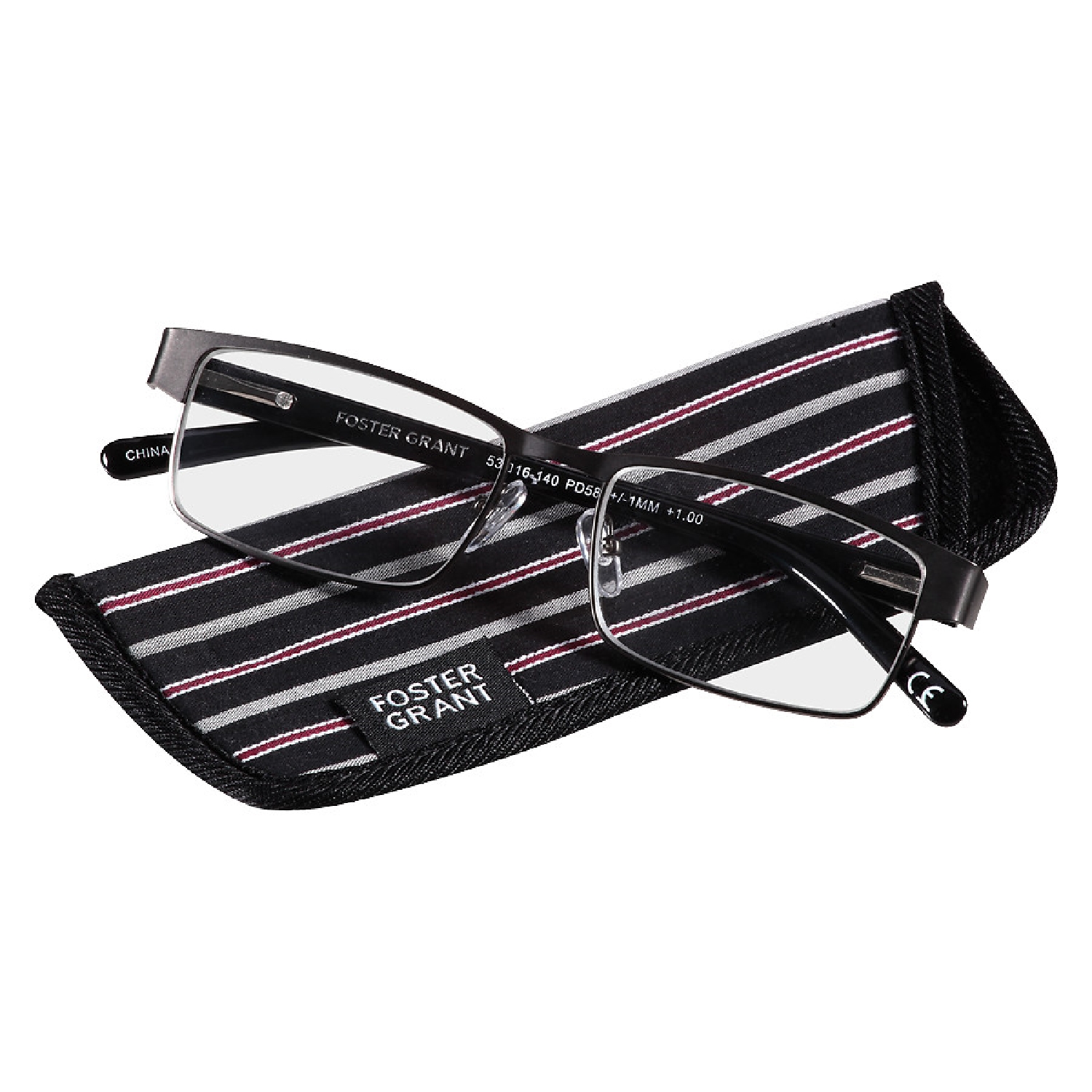 Foster Grant Leo Prescription Quality Lenses 1 25 Reading Glasses One foster-grant-leo-prescription-quality-lenses-1-25-reading-glasses-one