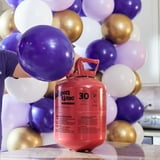 Balloon Time Medium 9.5in Helium Tank Kit with 30 Latex Balloons ...