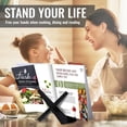Cookbook Stand for Kitchen, Recipe Book Holder for Kitchen Counter ...
