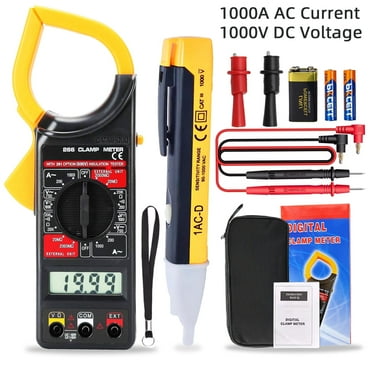 TAOOHU Digital Multimeter DC 6.5-100V 20A Voltage Amperage Power Energy ...