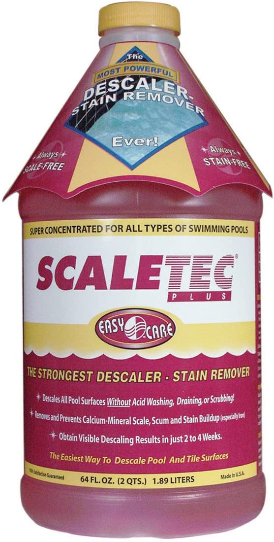 EasyCare 20064 Scaletec Plus Descaler and Stain Remover, 64 oz. Bottle ...