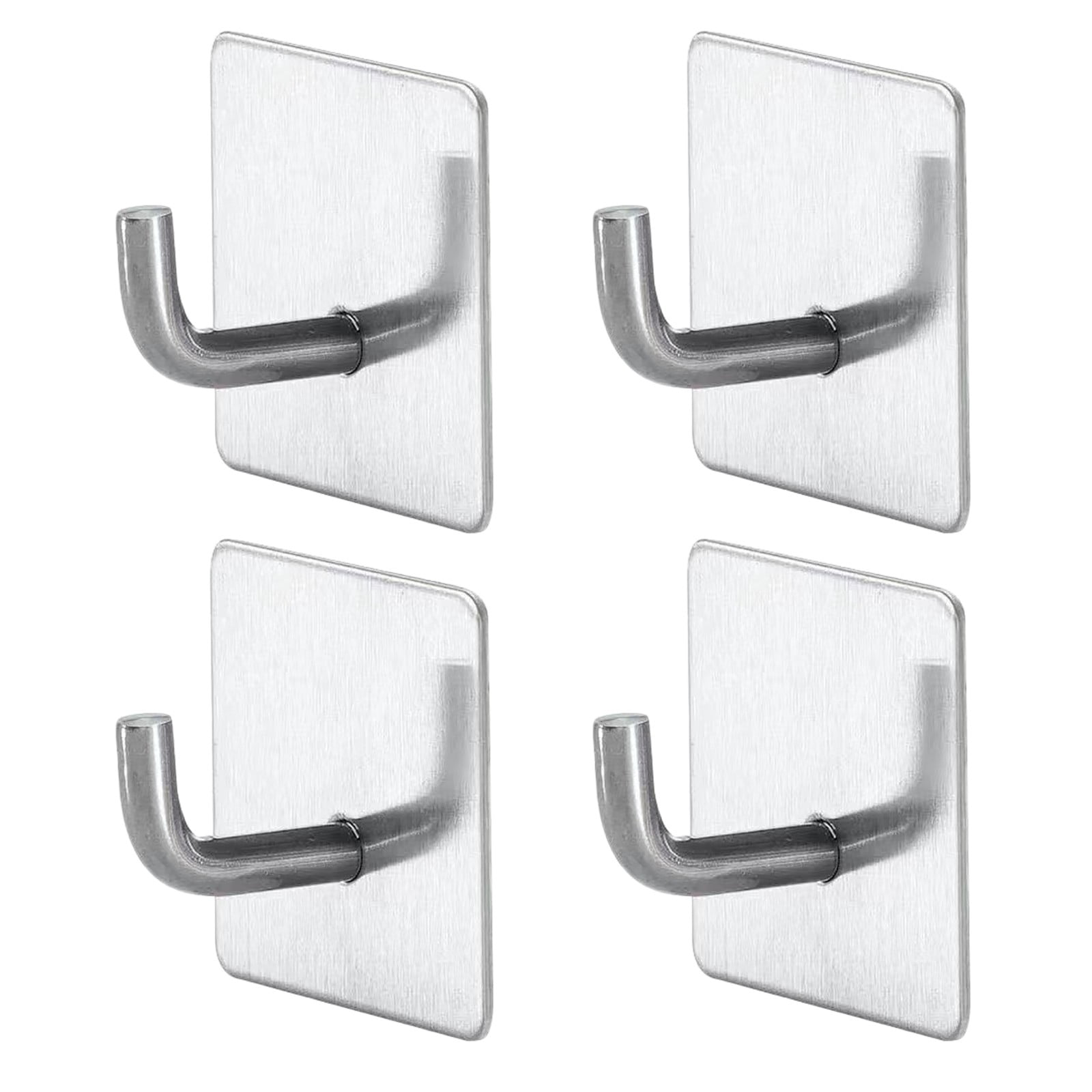 Click here for Bhxysgd 4 Pack Adhesive Hooks Heavy Duty Stick On... prices