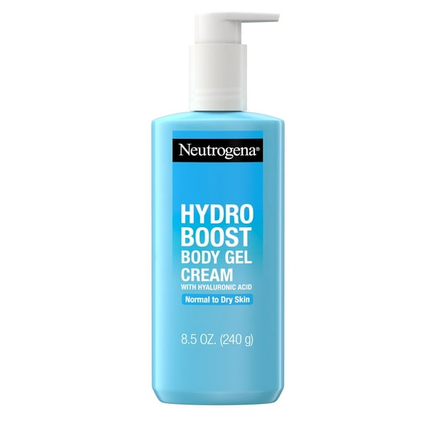 Neutrogena Hydro Boost Body Gel Cream with Hyaluronic Acid, 8.5 Oz ...