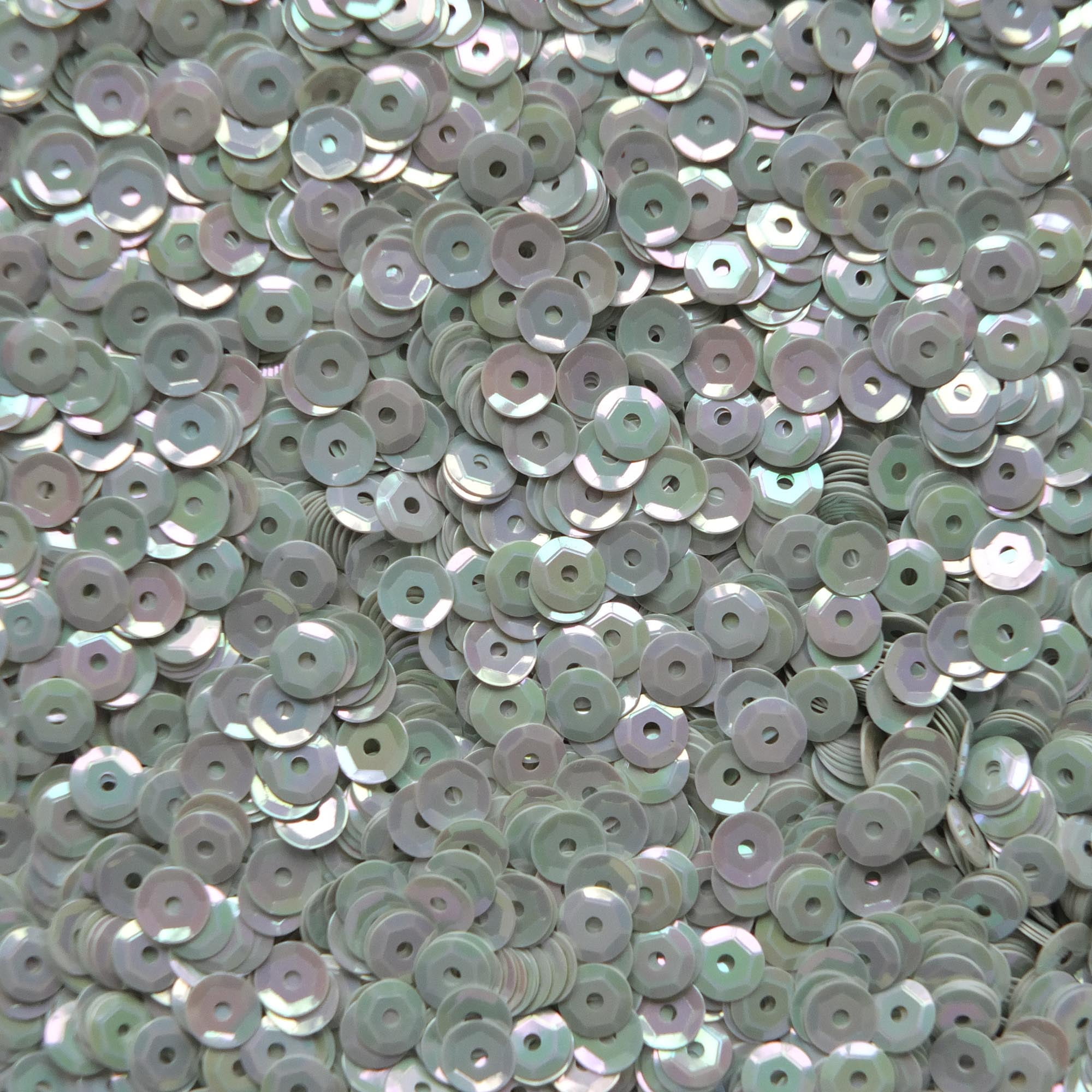Aqua Seafoam Cup Sequins 5mm Opaque Rainbow Iris Made in USA - Walmart.com