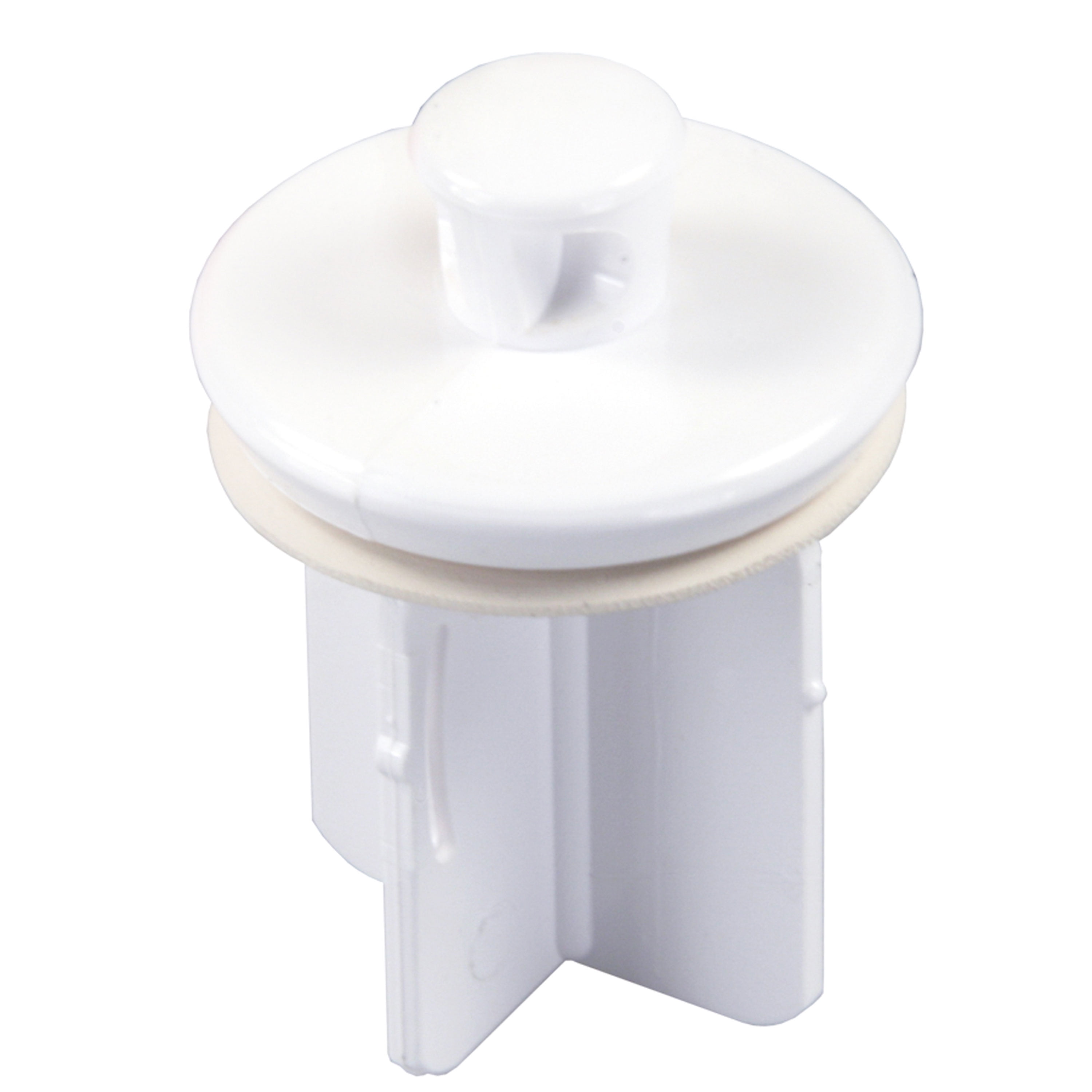 JR Products 95205 Four-Stem Pop-Up Stopper - White - Walmart.com
