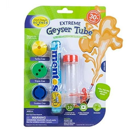 Steve Spangler Science Extreme Geyser Tube Experiment, 1 Tube & 3 ...