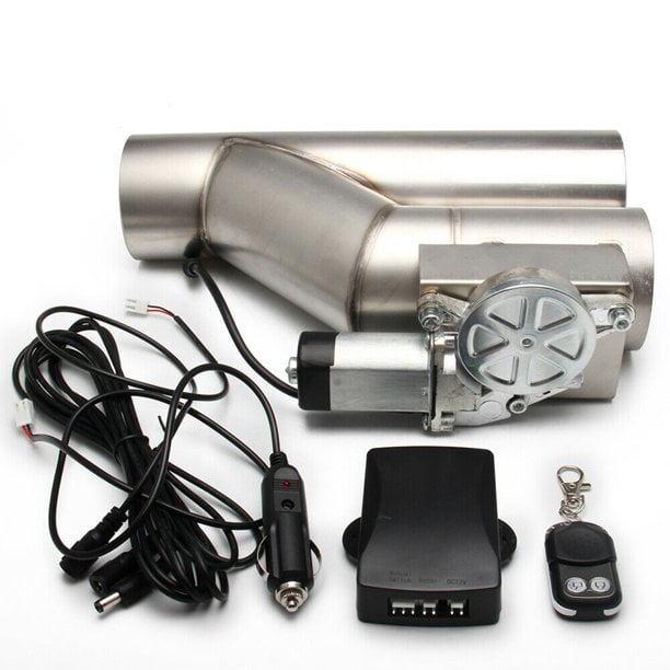 Top10 Racing 3inch Electric Exhaust Cutout Control Dual Valve Y Pipe w ...
