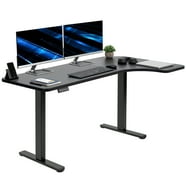 VIVO Black Electric Standing Height Adjustable Desk Frame, Dual Motor ...