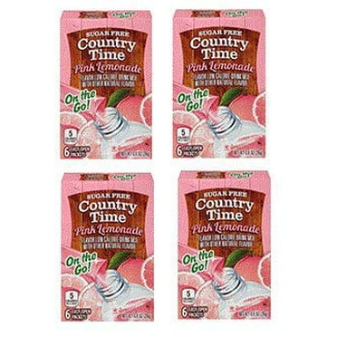 Country Time Pink Lemonade Drink Mix, 19 oz, 2 Pack - Walmart.com