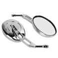 2pcs 10mm Motorcycle Rear View Side Mirror Left Right Clear Vision