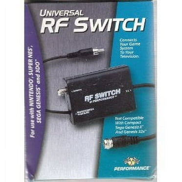 NES/SNES/Sega Genesis Universal RF Unit Automatic TV/Game Switch ...