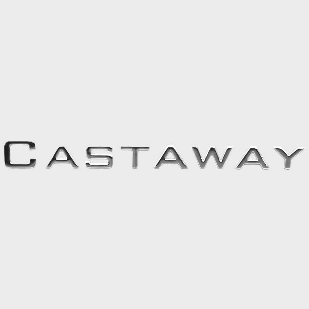 Premier Pontoon Boat Raised Decal 7-3760-3A | Castaway 5 x 1/2 Inch ...