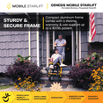 Genesis Mobile Stairlift - Battery Powered Portable Stair Wheelchair ...