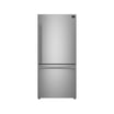Midea 18.7 Cu. Ft. Bottom Mount Refrigerator, Stainless Steel ...