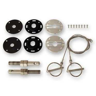 Drake Muscle Cars FR3Z-6316892-LM Modern Hood Pin Kit Billet and ...