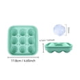 Silicone Soccer Ball Ice Cube Tray, Round Sports Themed Sphere Mold for ...
