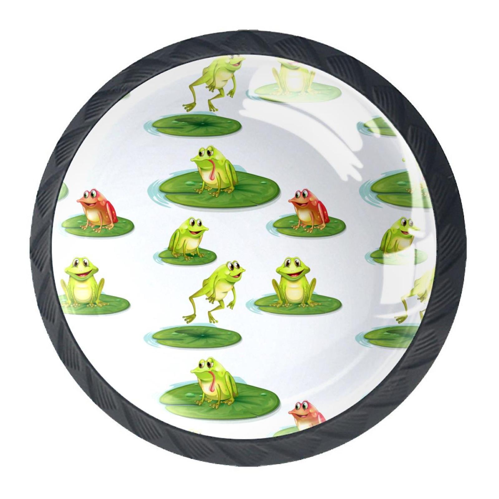 4 Pcs Frog Knobs for Kitchen Cabinet Cupboard Dresser Bookcase Drawer ...
