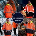 High Visibility Rain Gear, Class 3 High Visibility Work Rain Gear for ...