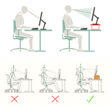 FTCBJJA 20 Inch Monitor Stand Riser, Computer Monitor Stand for Office ...