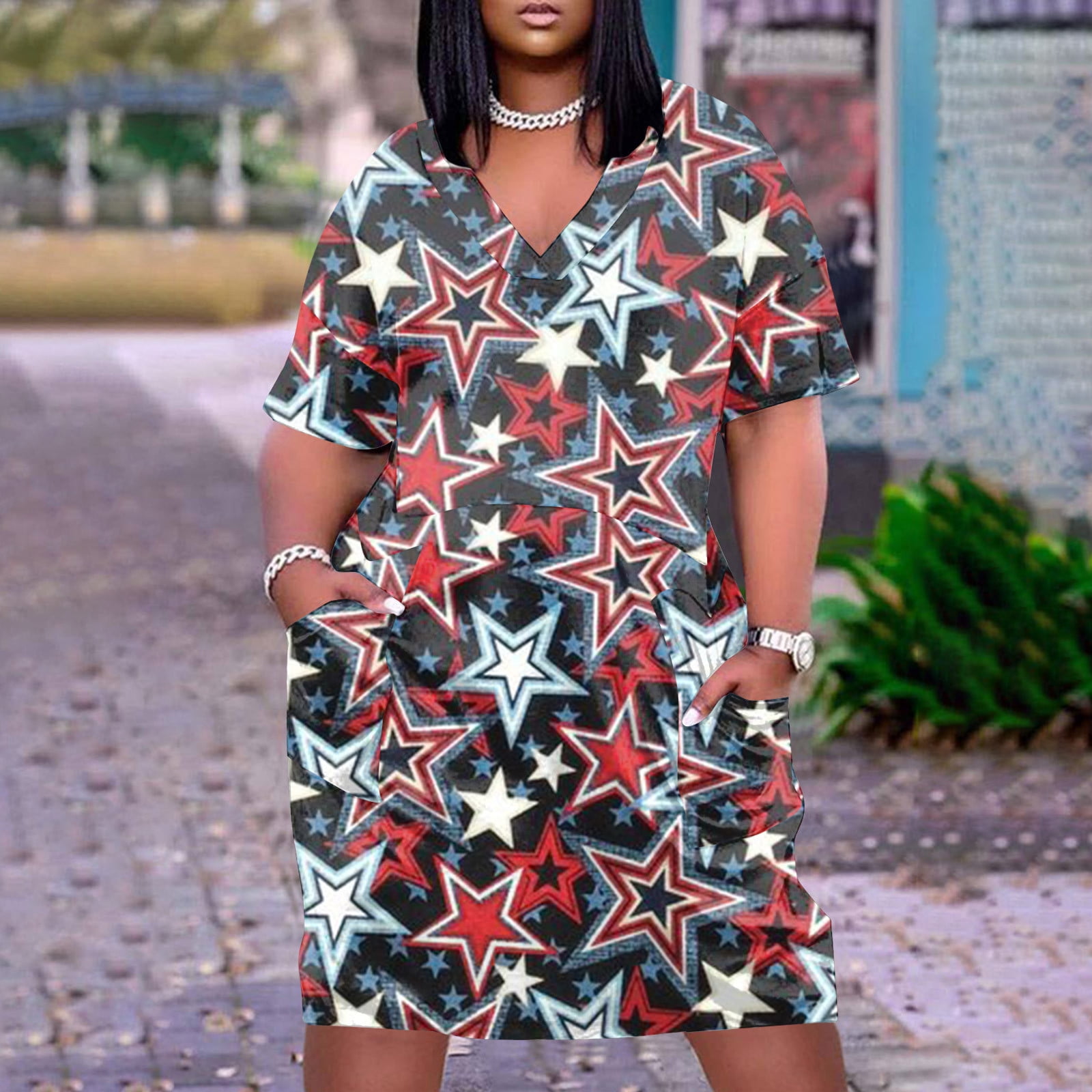 Super Short Dresses On The Street