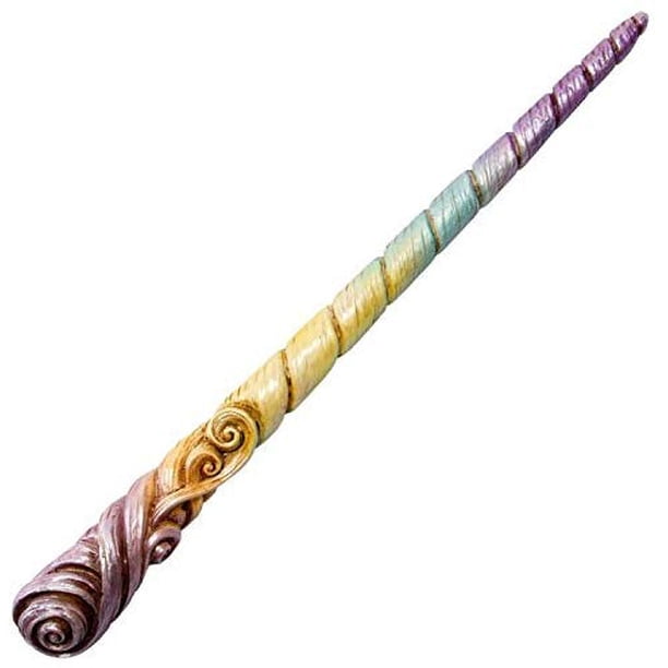 Witches Wizards Fantasy Cosplay Rainbow Unicorn Horn Magic Wand Prop ...