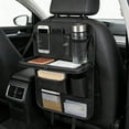 EcoNest Black Rear Seat Storage Storage And Tablet Computer Holder ...