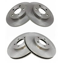 TRQ Front & Rear Brake Rotors Set Fits Select 2003-2011 Ford Crown ...
