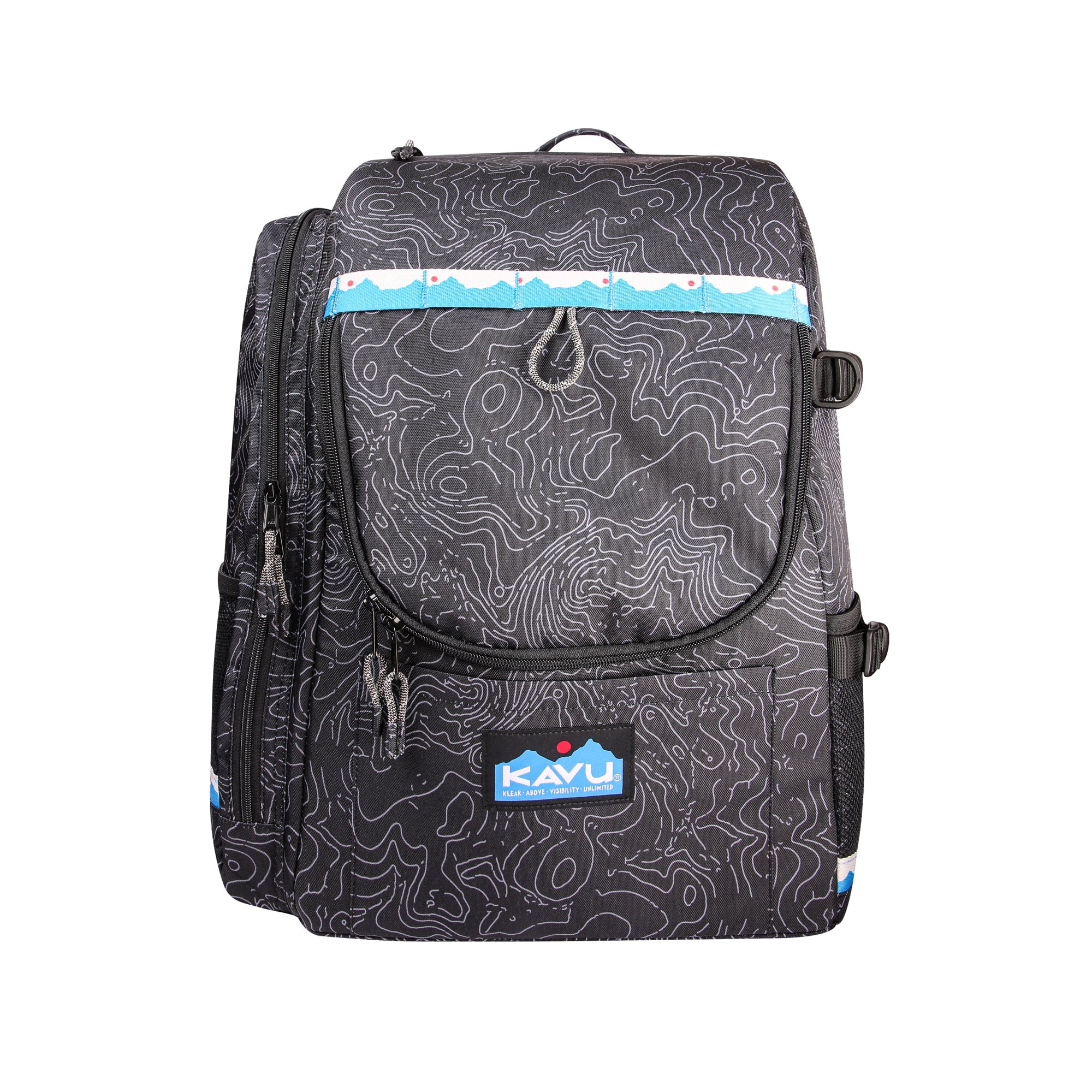 KAVU Pacific Rimshot Disc Golf Bag Padded Frisbee Holder Backpack ...