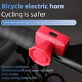 Electric Loud Horn Bike Bicycle Bell Sound Alarm Horn Rechargeable V8I1 ...
