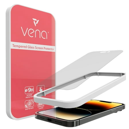 Vena HD Ultra Clear Tempered Glass Screen Protector for Apple iPhone 14 ...