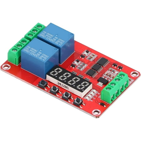Xizioo 5V / 12V / 24V Time Delay Relay Module, Micro Usb Timer Connect ...