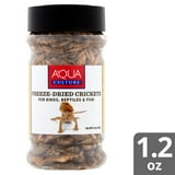 Aqua Culture Freeze Dried Crickets 1.2 oz for Birds Reptiles Fish High ...